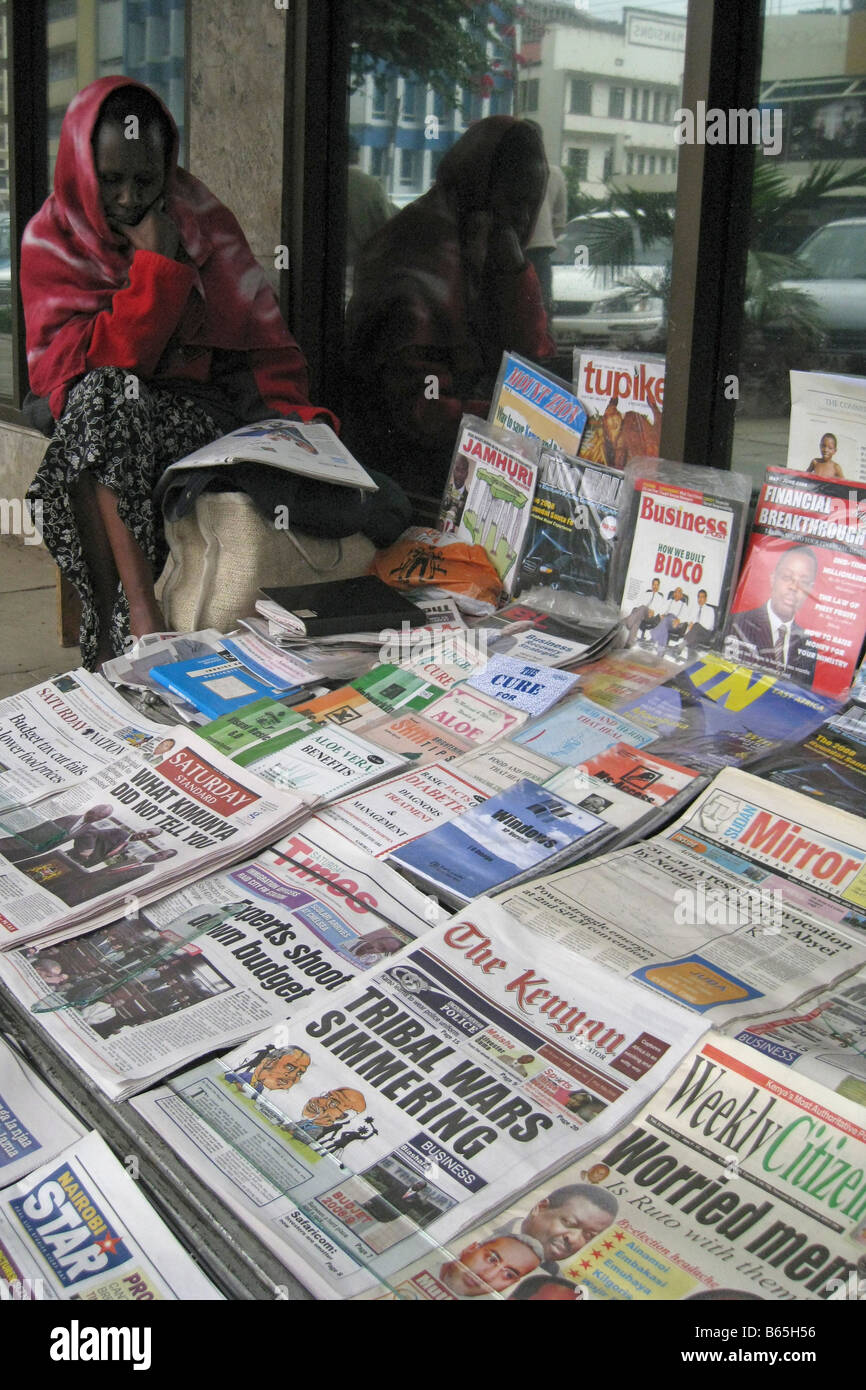 Kenya nairobi press hi-res stock photography and images - Alamy