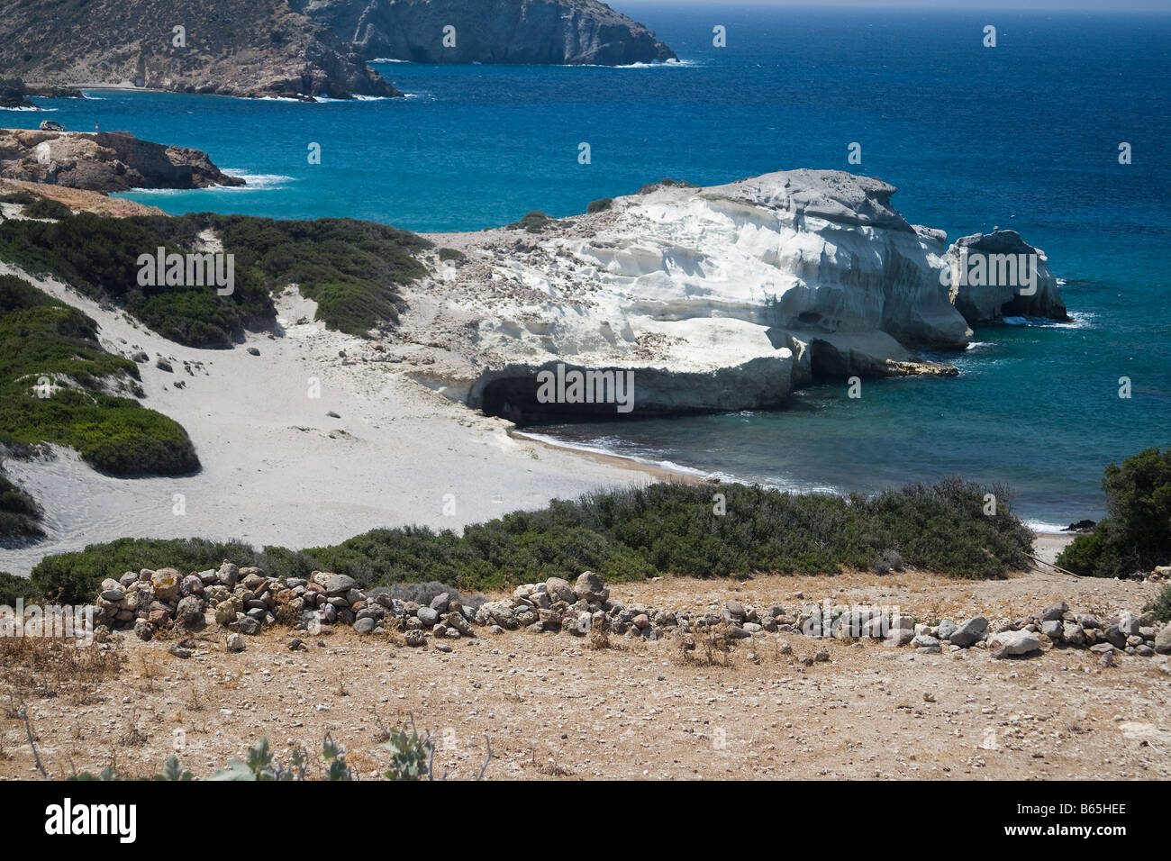 Triades beach milos cyclades island hi-res stock photography and images ...