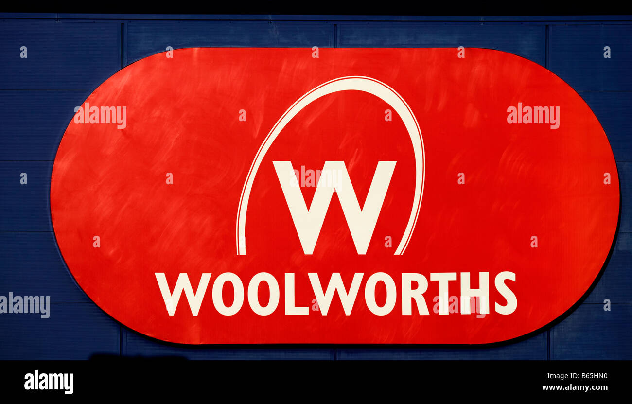Woolworths sign hi-res stock photography and images - Alamy