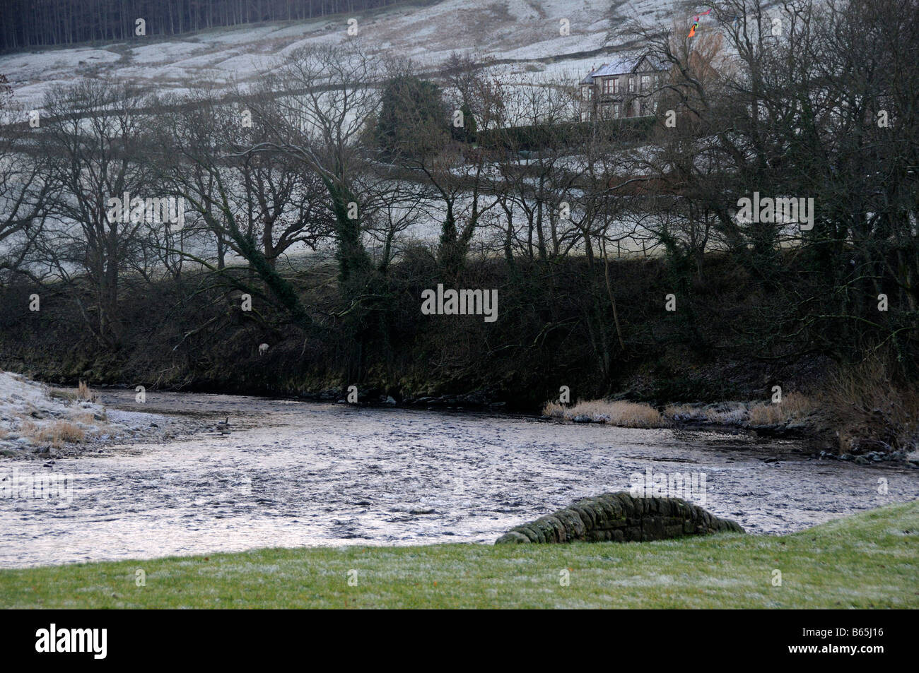 River Wharfe at Burnsall in the Yorkshire Dales National Park Stock ...