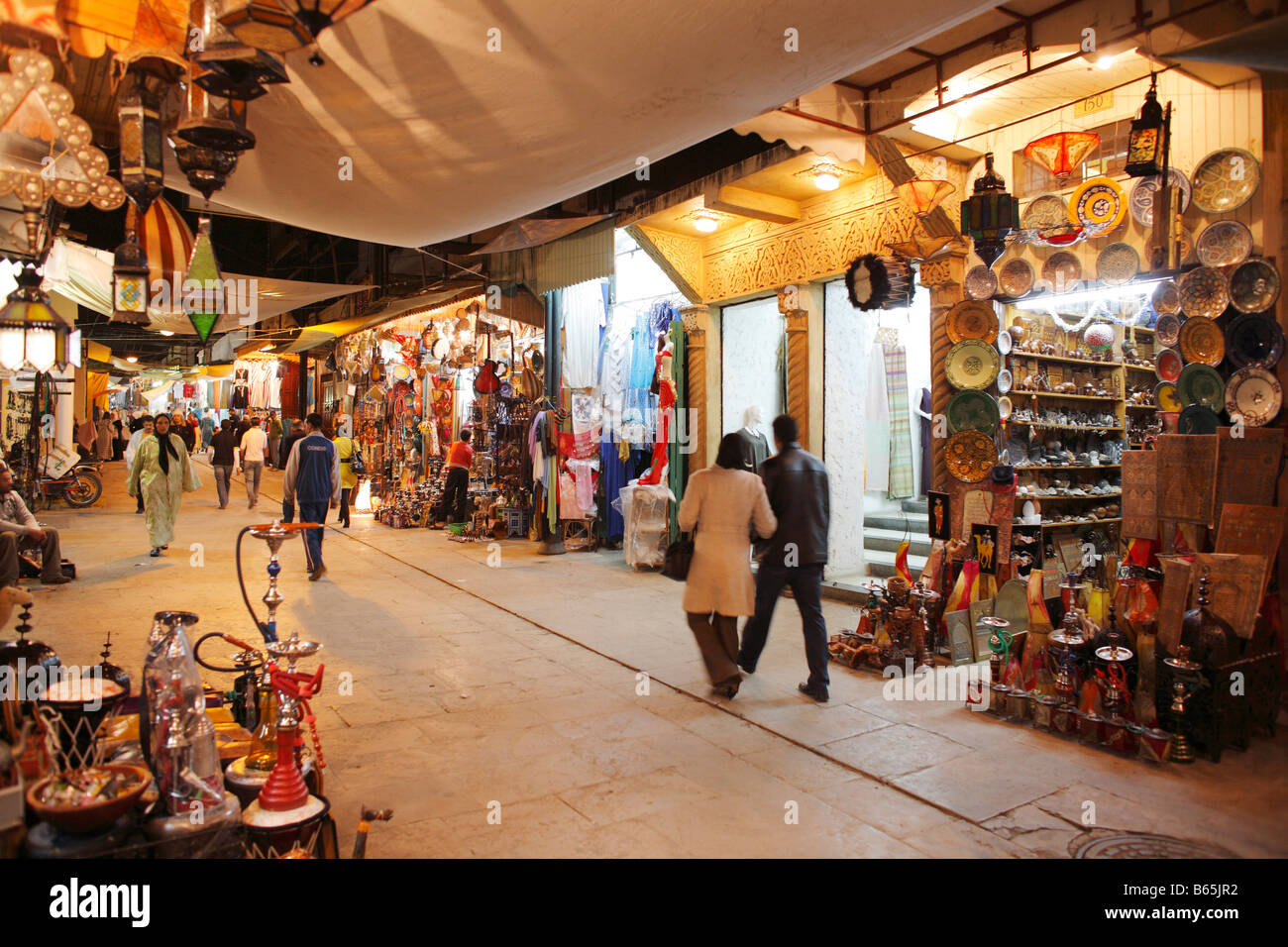 Market, Medina, Rabat, Morocco, Africa Stock Photo - Alamy