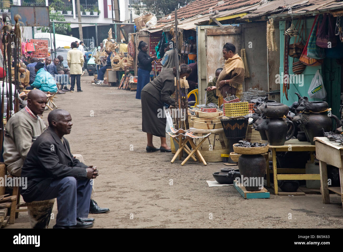 Nairobi market art hi-res stock photography and images - Alamy