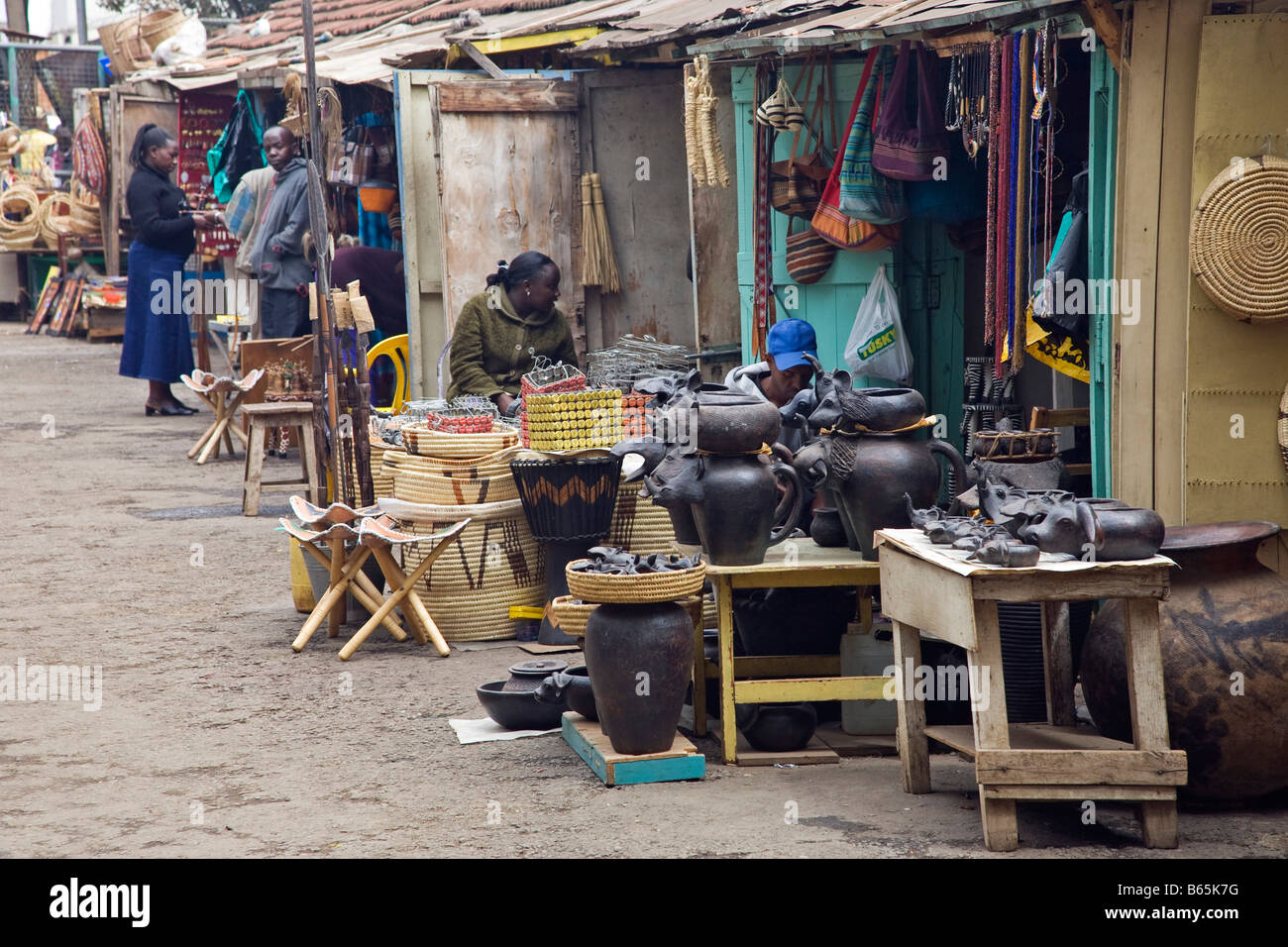 Nairobi market art hi-res stock photography and images - Alamy