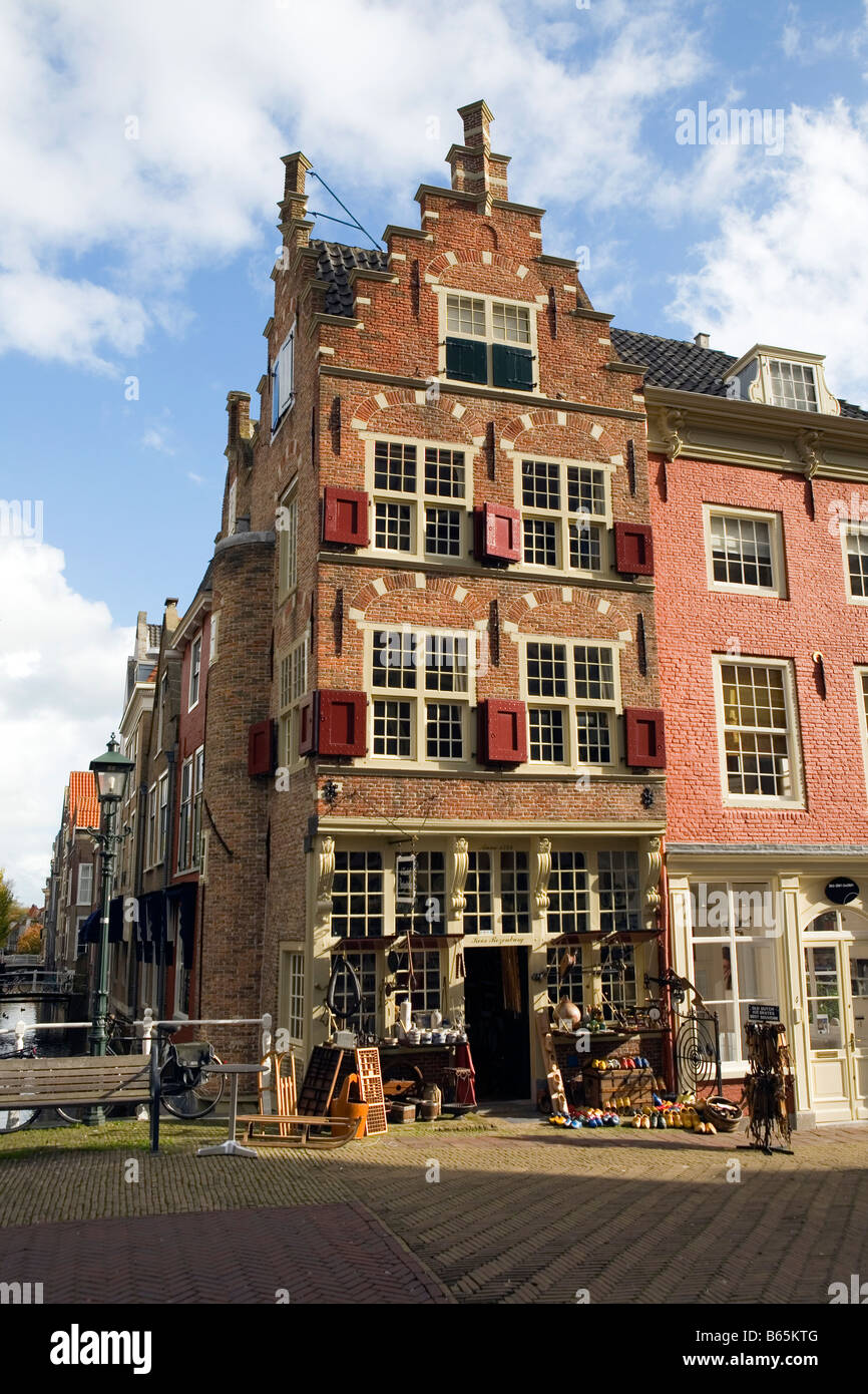Street scene in Delft The Netherlands Stock Photo - Alamy