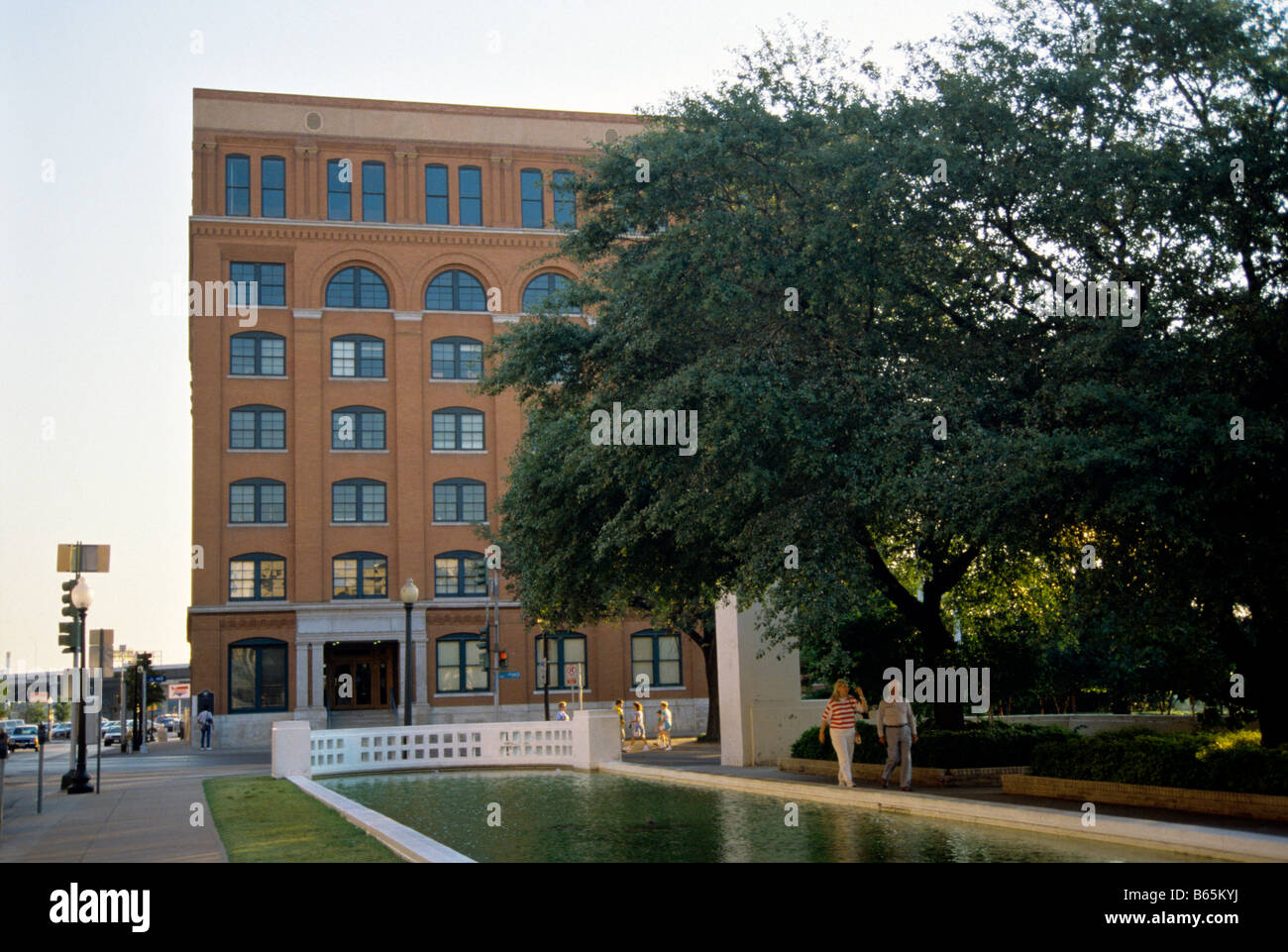 The Dallas Book Depository where President J F Kennedy was ...