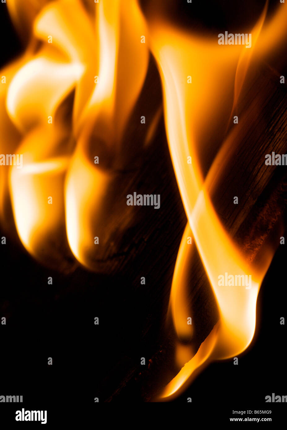 Open hearth fire flames Stock Photo - Alamy