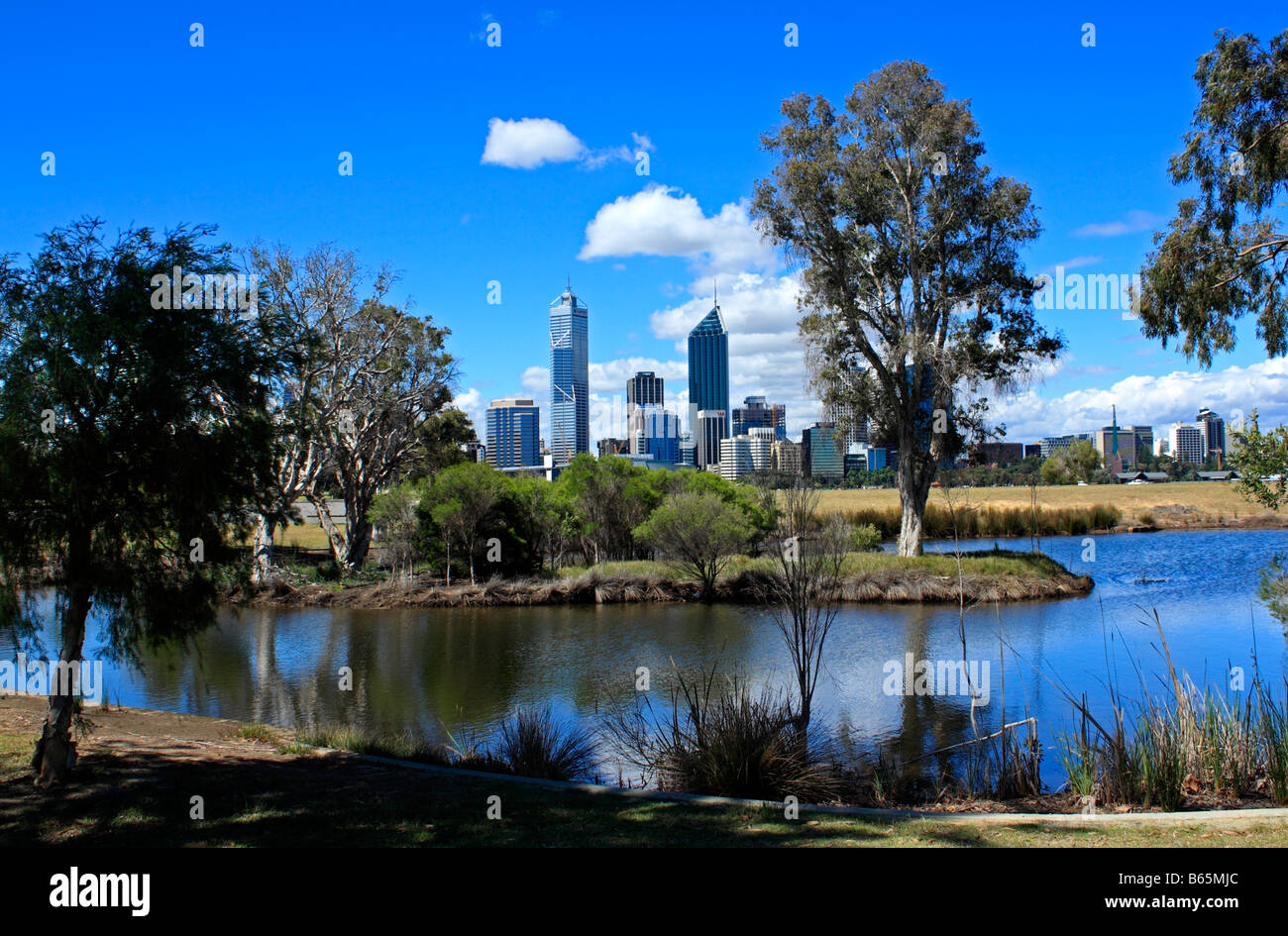 Perth city skyline daytime hi-res stock photography and images - Alamy