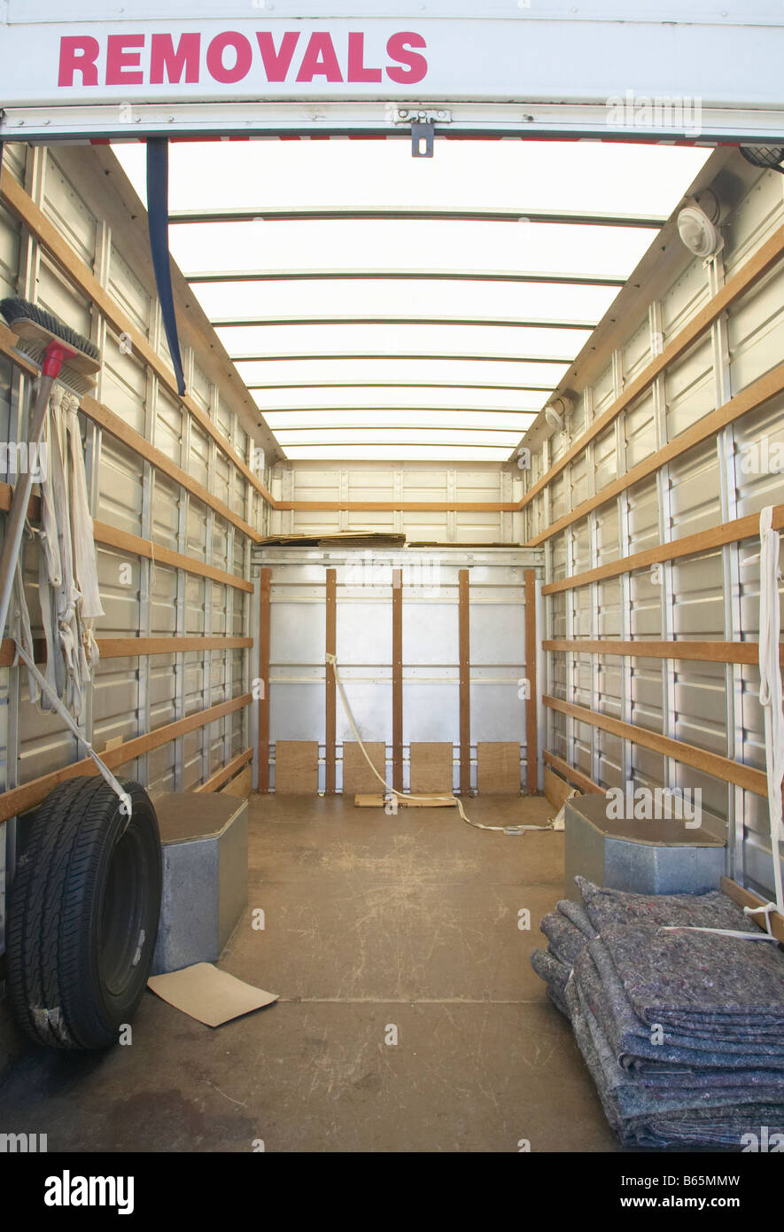 Empty van hi-res stock photography and images - Alamy