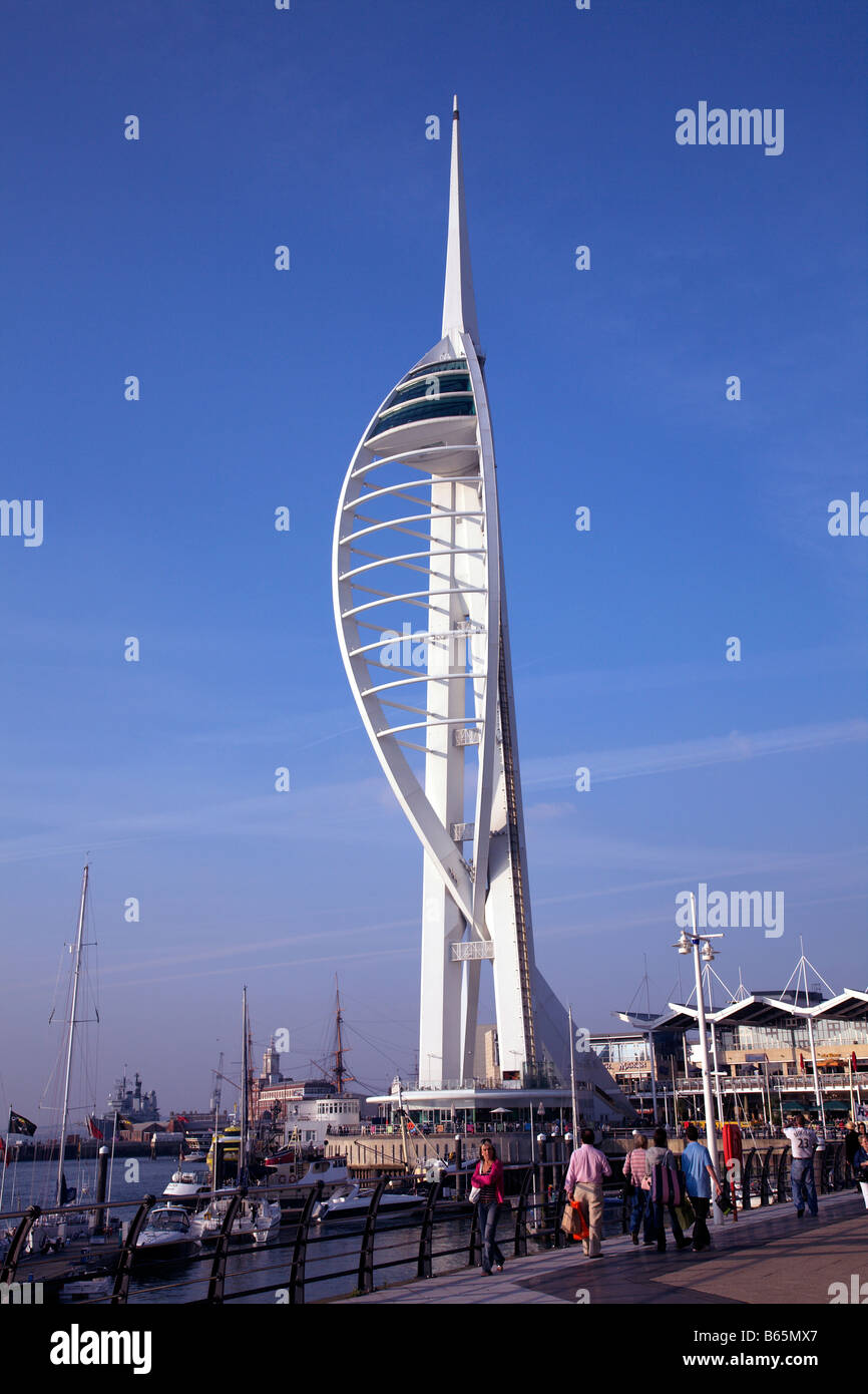 The Spinnaker Tower, Portsmouth, Hampshire Stock Photo - Alamy