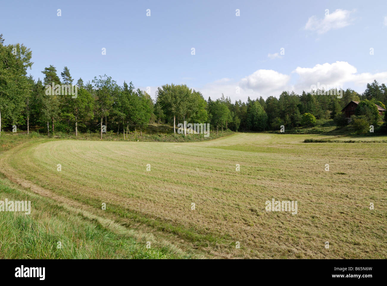 Swedish landscape Sweden Stock Photo - Alamy