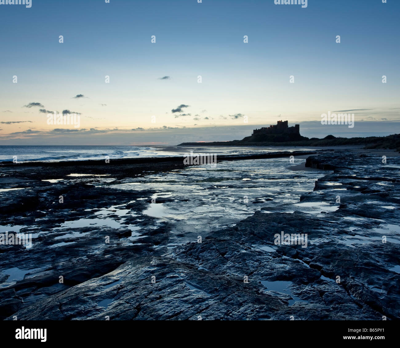 Bamburgh Castle restored by Lord William Armstrong in the 19th Century ...