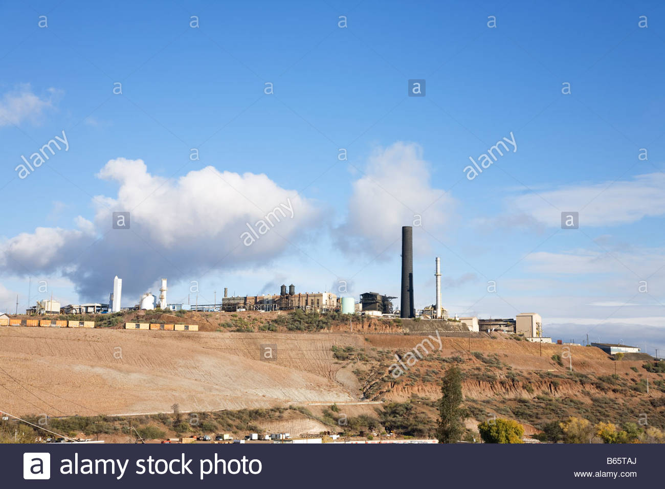 Copper Mines And Smelter High Resolution Stock Photography and Images ...