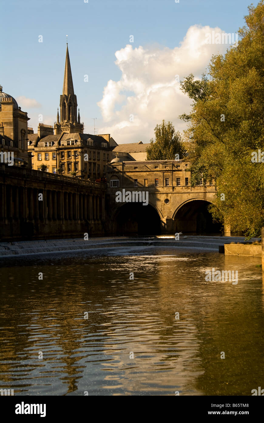 The River at Bath Stock Photo - Alamy