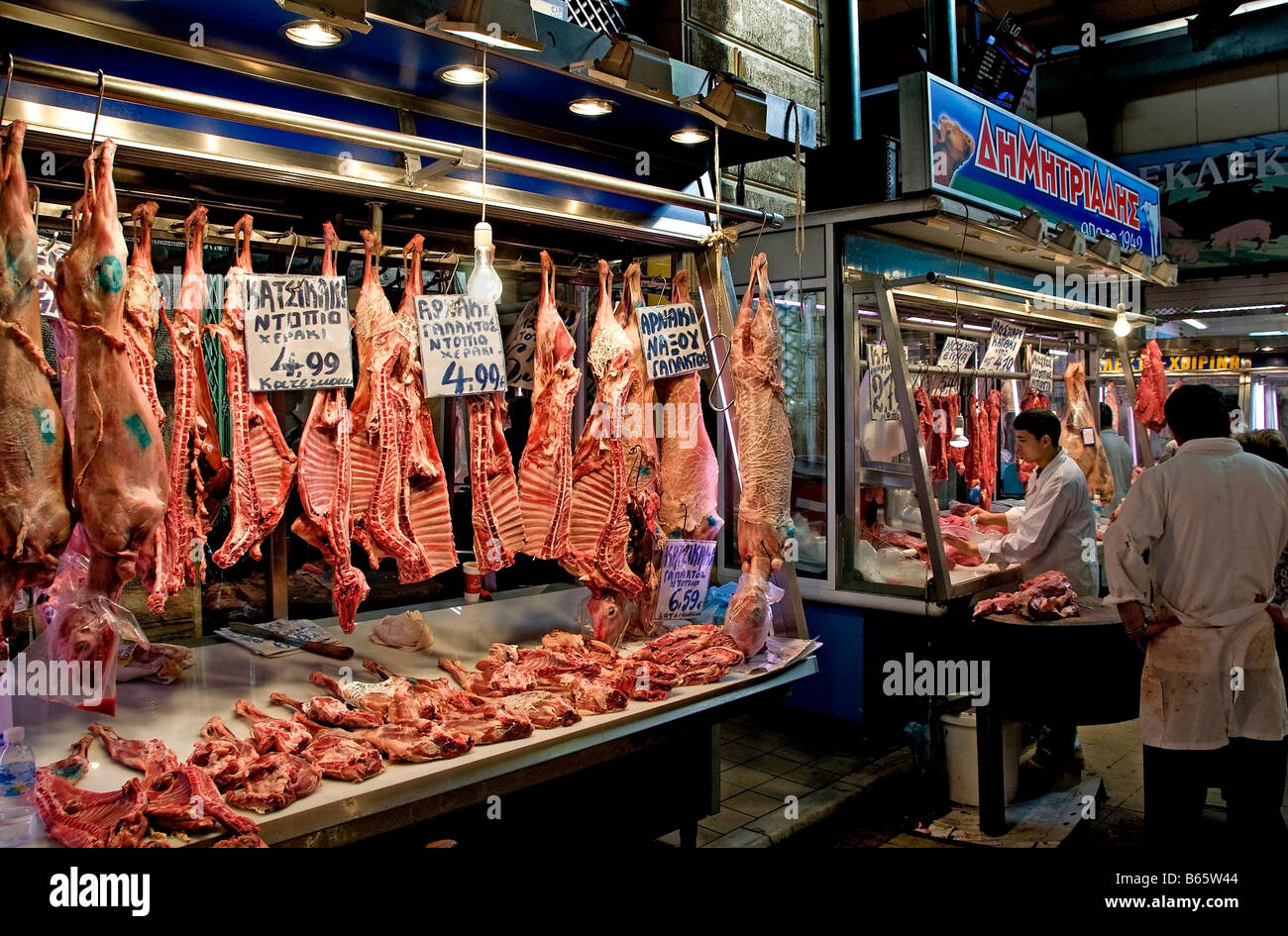 Athens food greece hi-res stock photography and images - Alamy