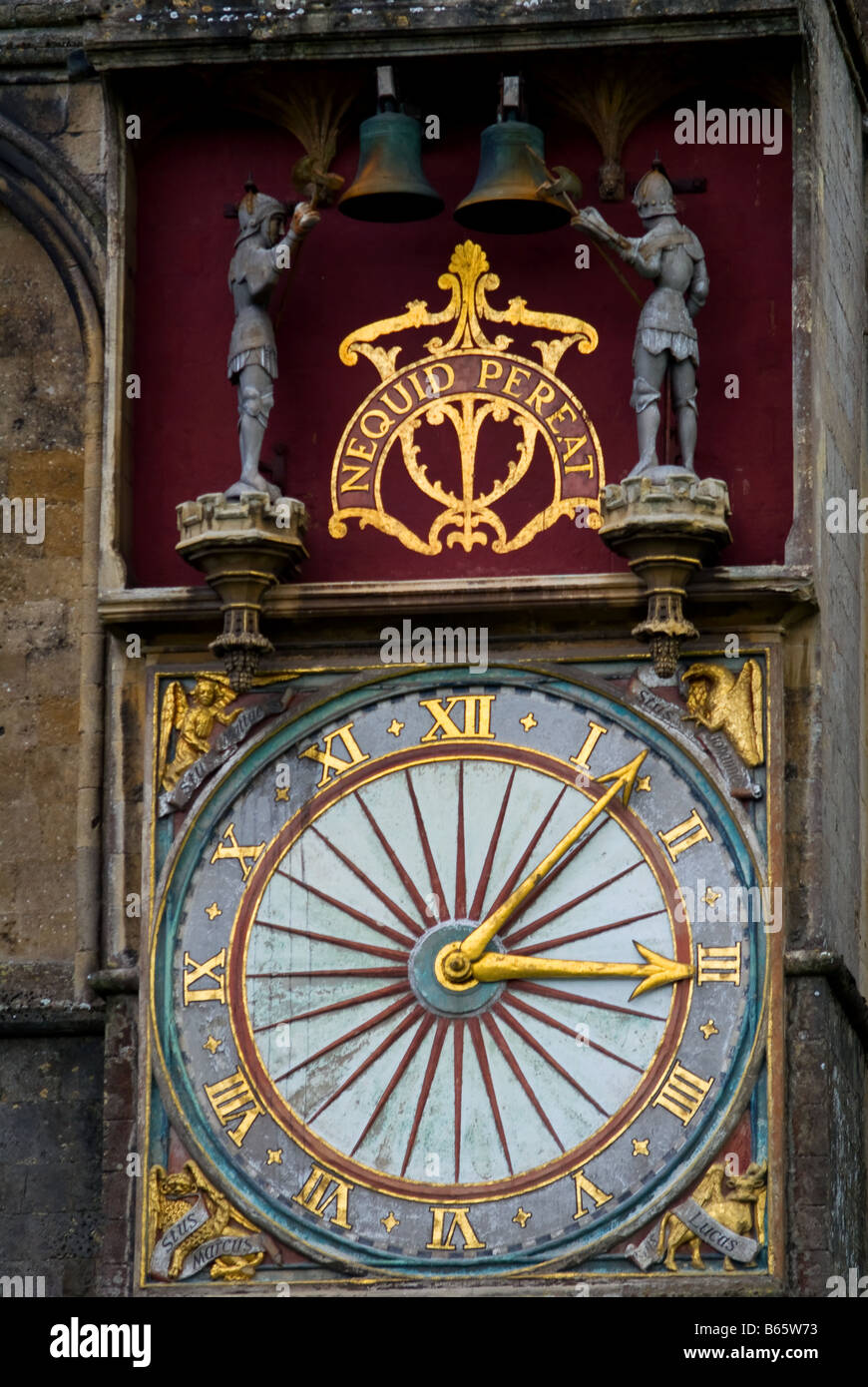 Wells Cathedral Clock High Resolution Stock Photography and Images - Alamy