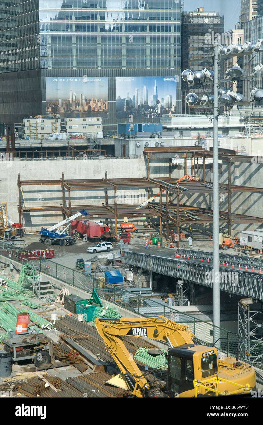 World trade center construction site hi-res stock photography and ...