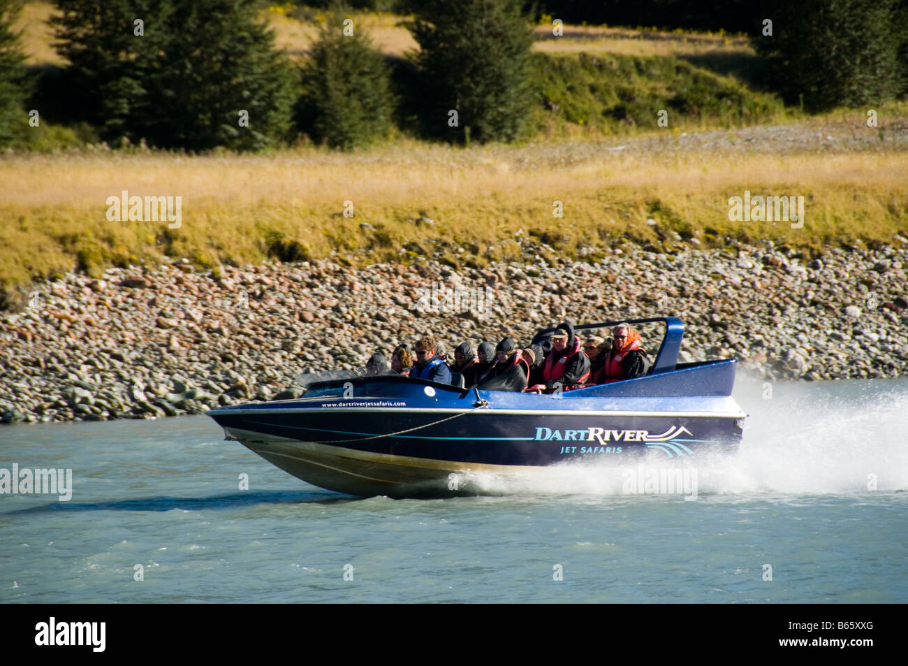 Dart river jet boat hi-res stock photography and images - Alamy