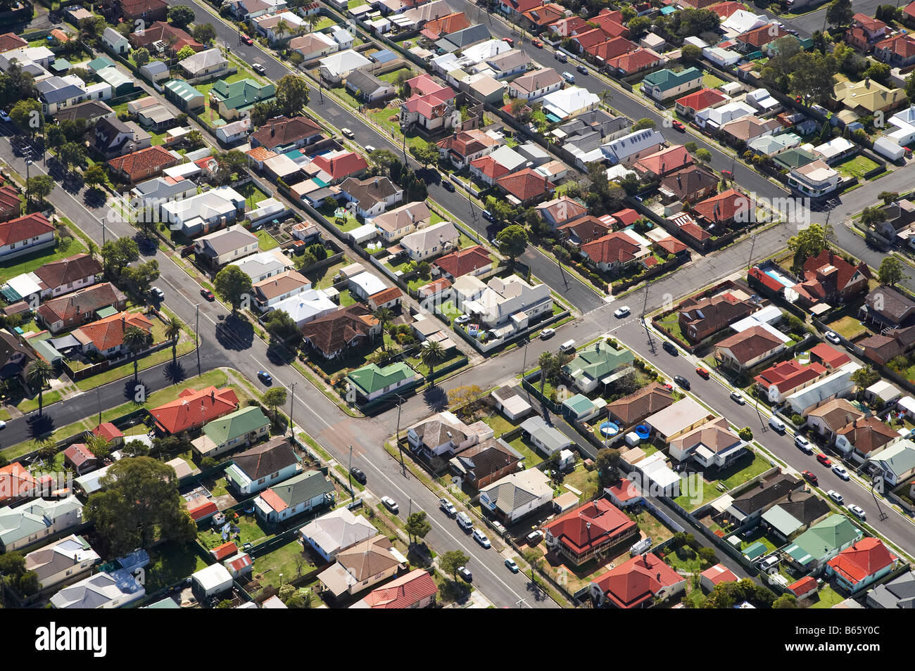 Mayfield Newcastle New South Wales Australia aerial Stock Photo - Alamy