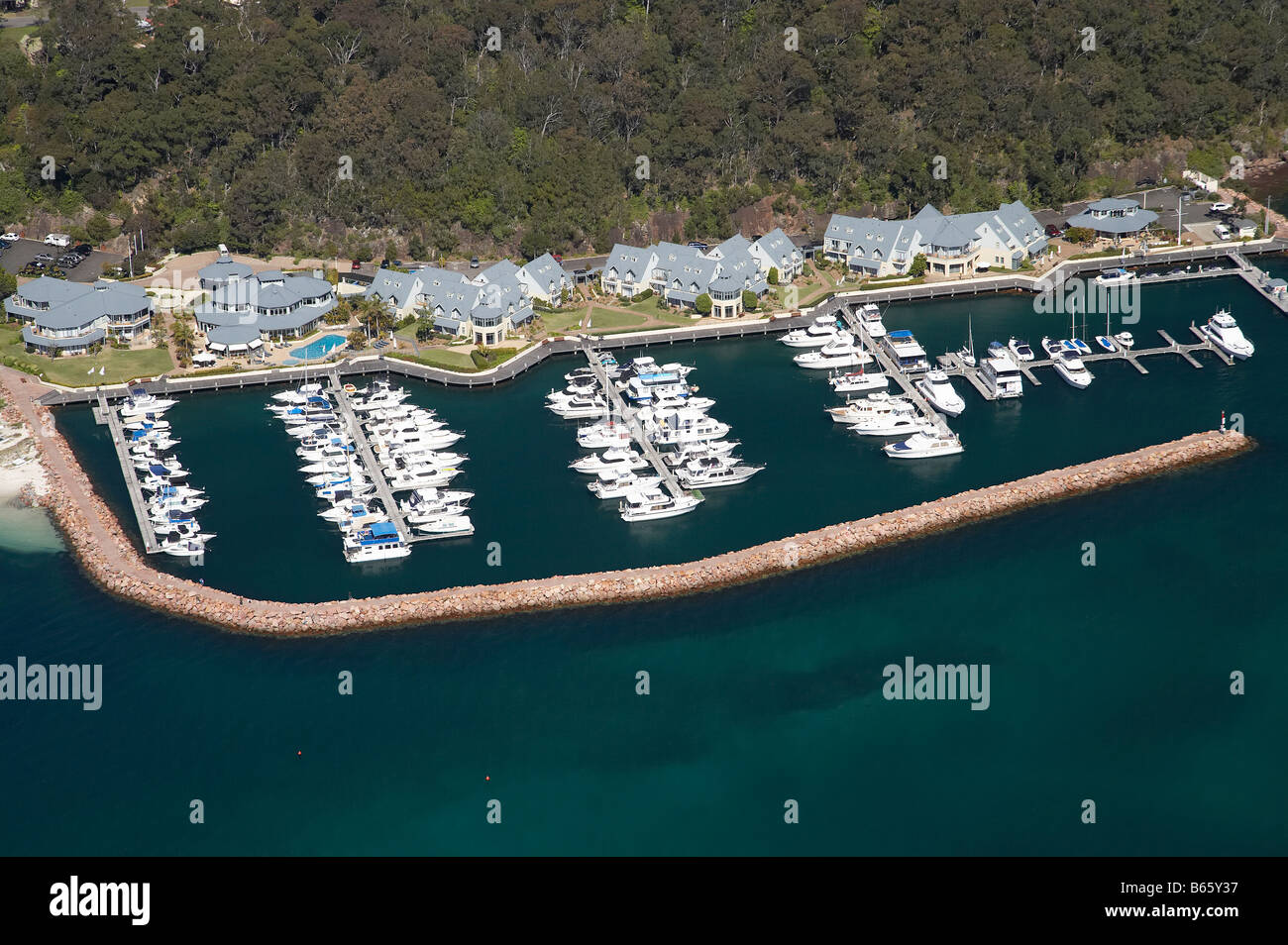 Boat harbour tomaree hi-res stock photography and images - Alamy
