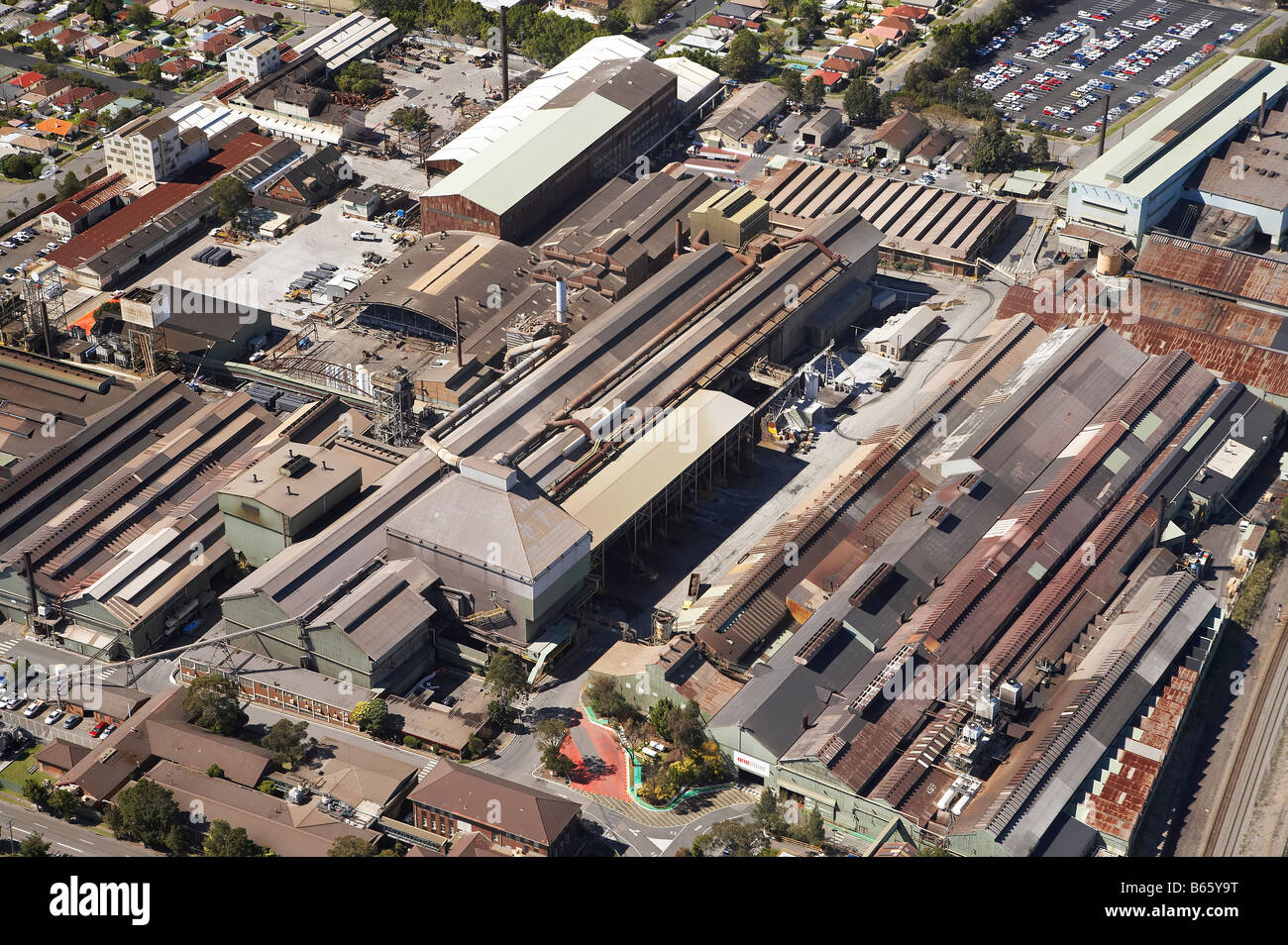 Iron Smelting and Steel Manufacturing Factory Mayfiield West Newcastle ...