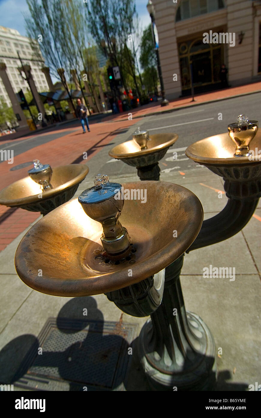 Portland drinking water hi-res stock photography and images - Alamy