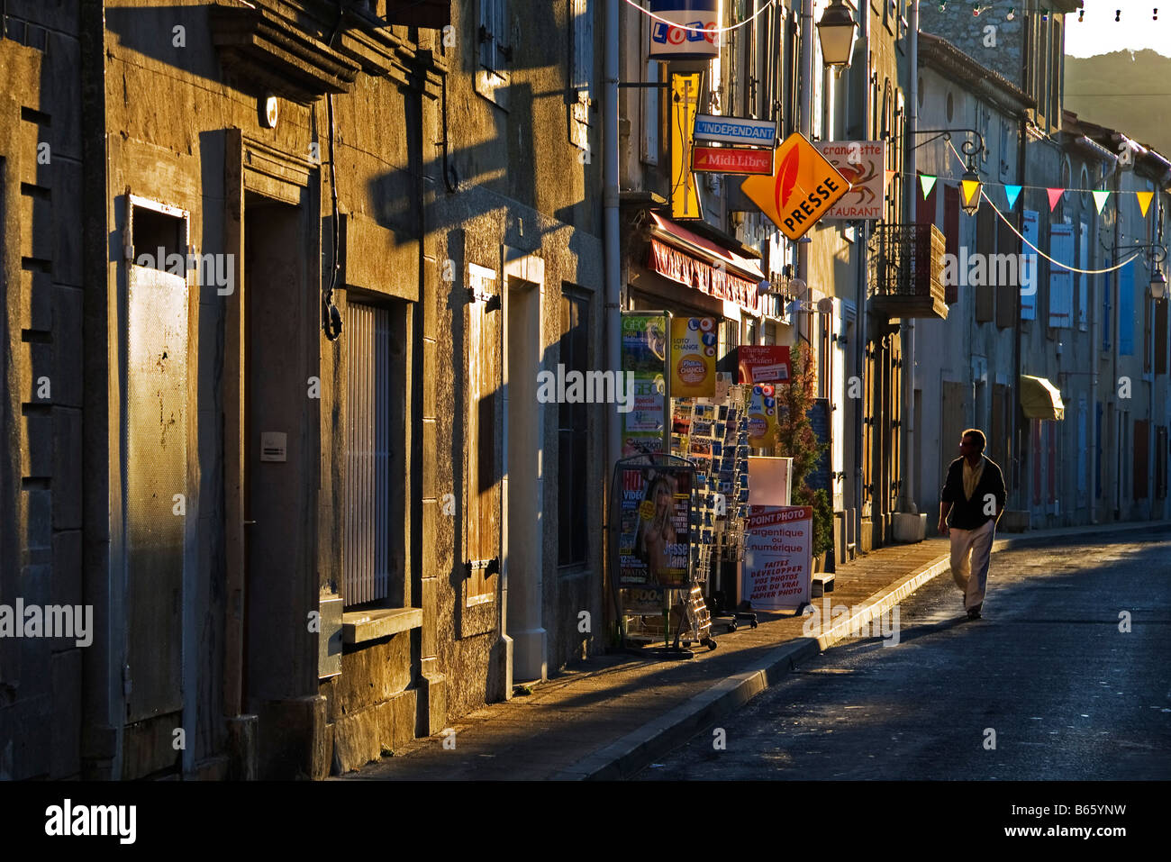 Typical french village scene french hi-res stock photography and images ...