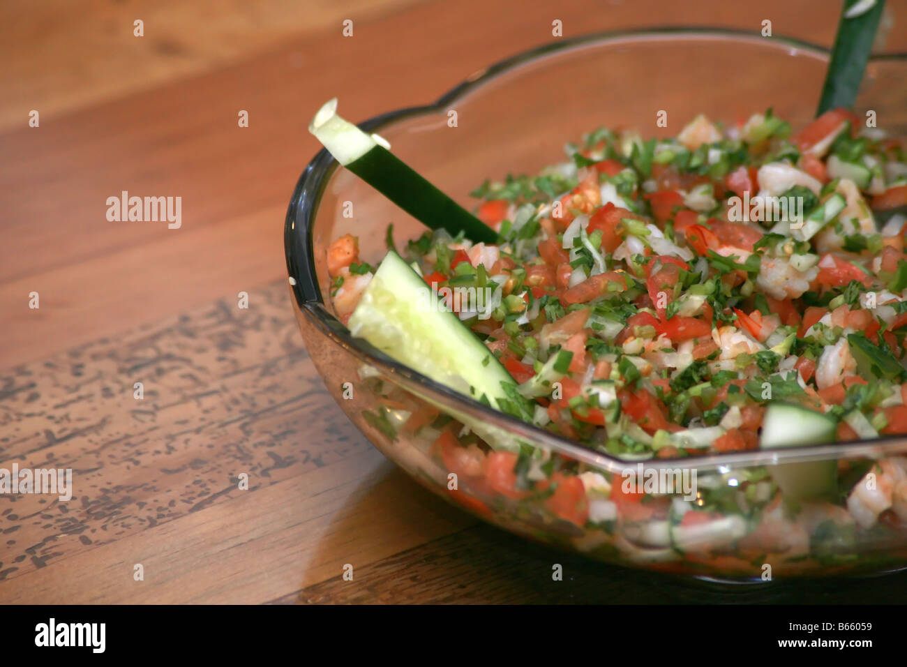 a bowl of mexican salsa Stock Photo - Alamy