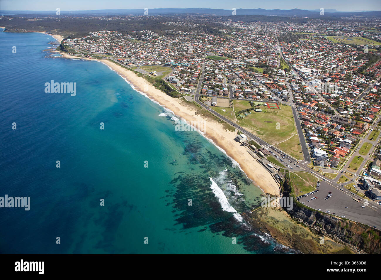 Bar Beach and Merewether Beach Newcastle New South Wales Australia ...
