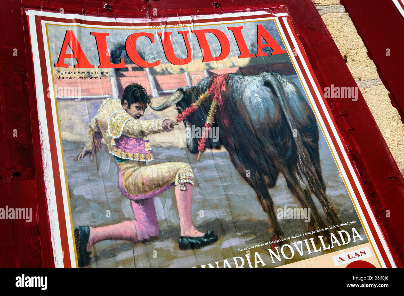 Bullfighting spain bullfight poster hi-res stock photography and images ...
