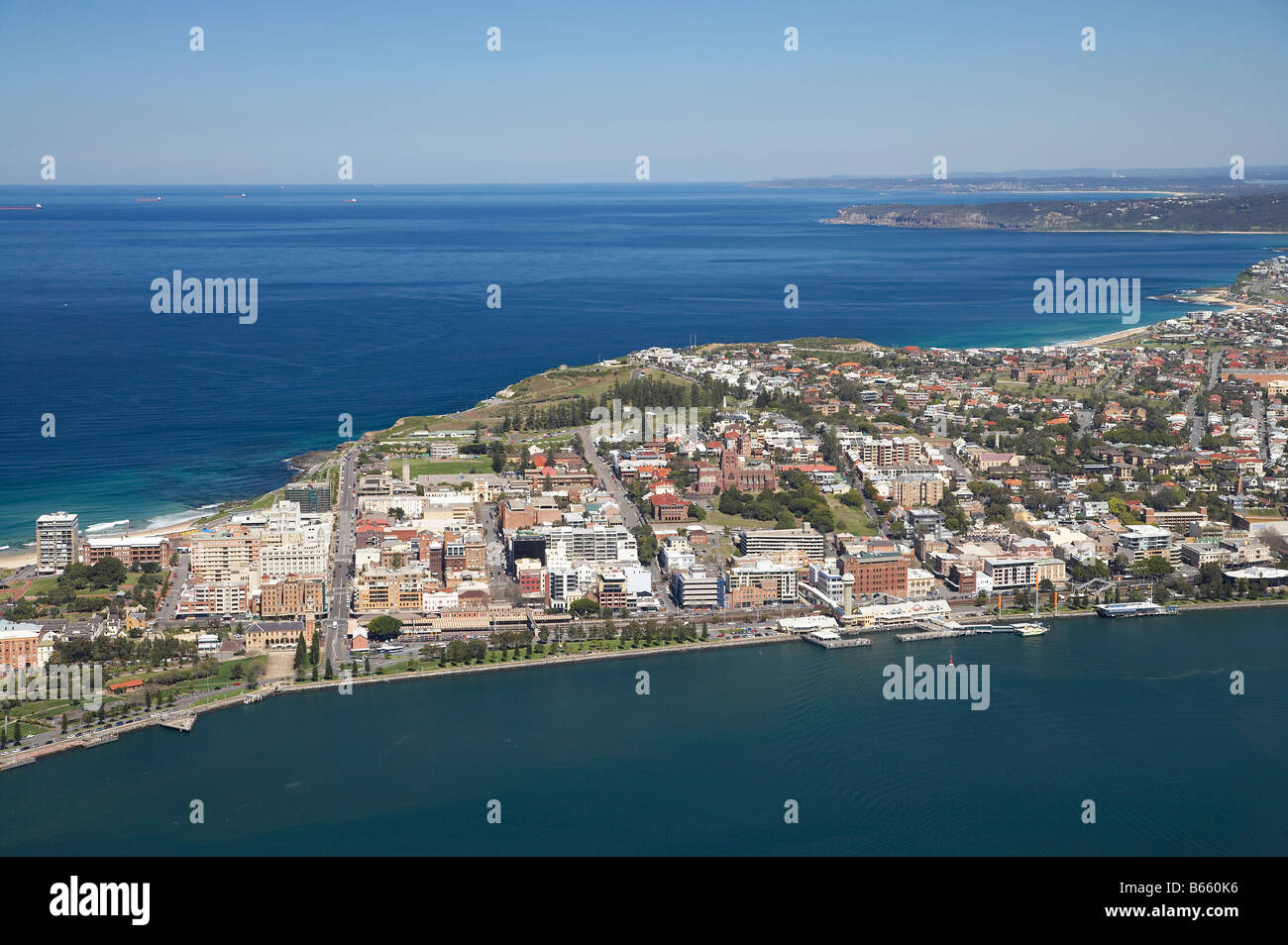 The Foreshore Newcastle Harbour and CBD Newcastle New South Wales ...