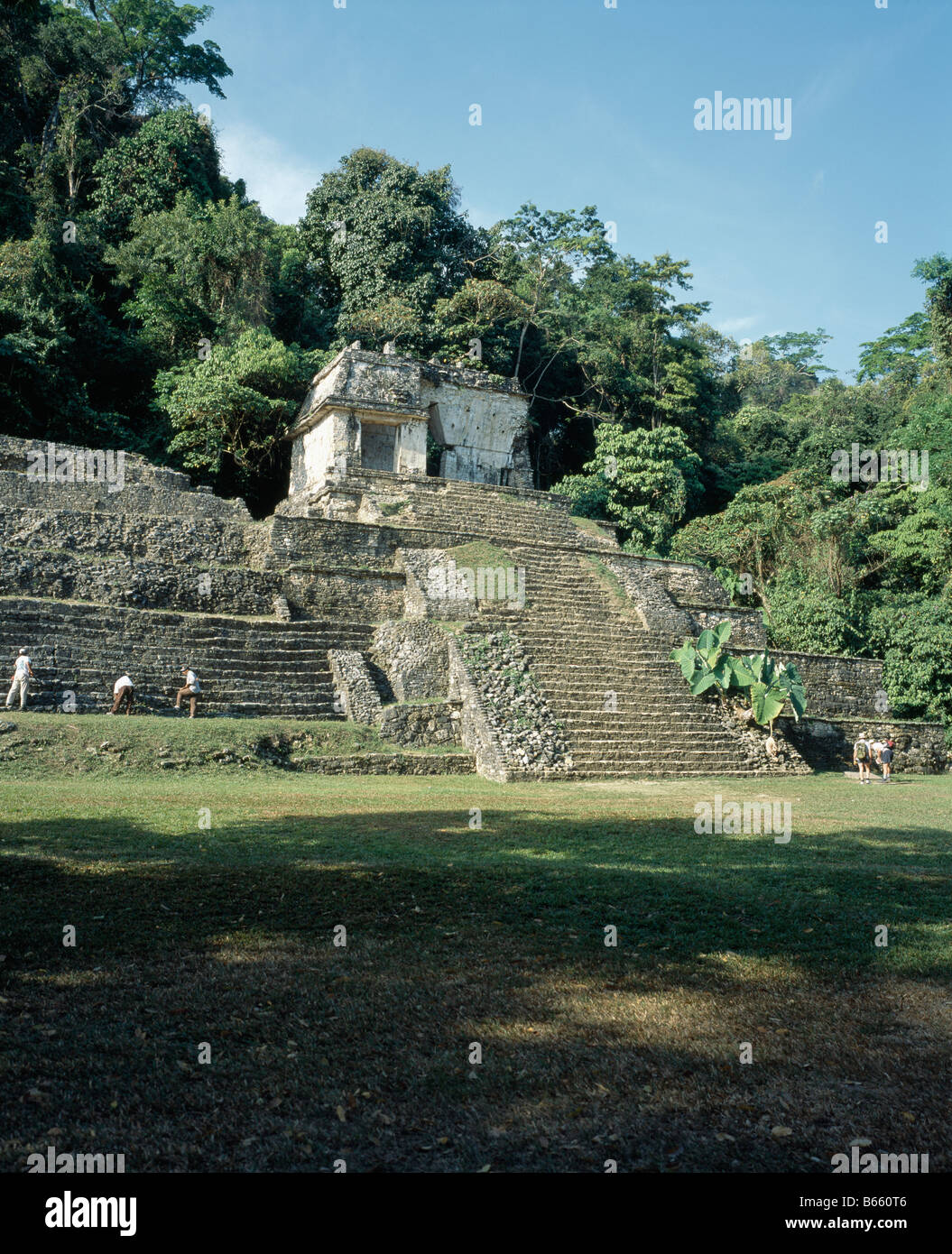 Mexico Palenque Calavera (Dying Moon Stock Photo - Alamy