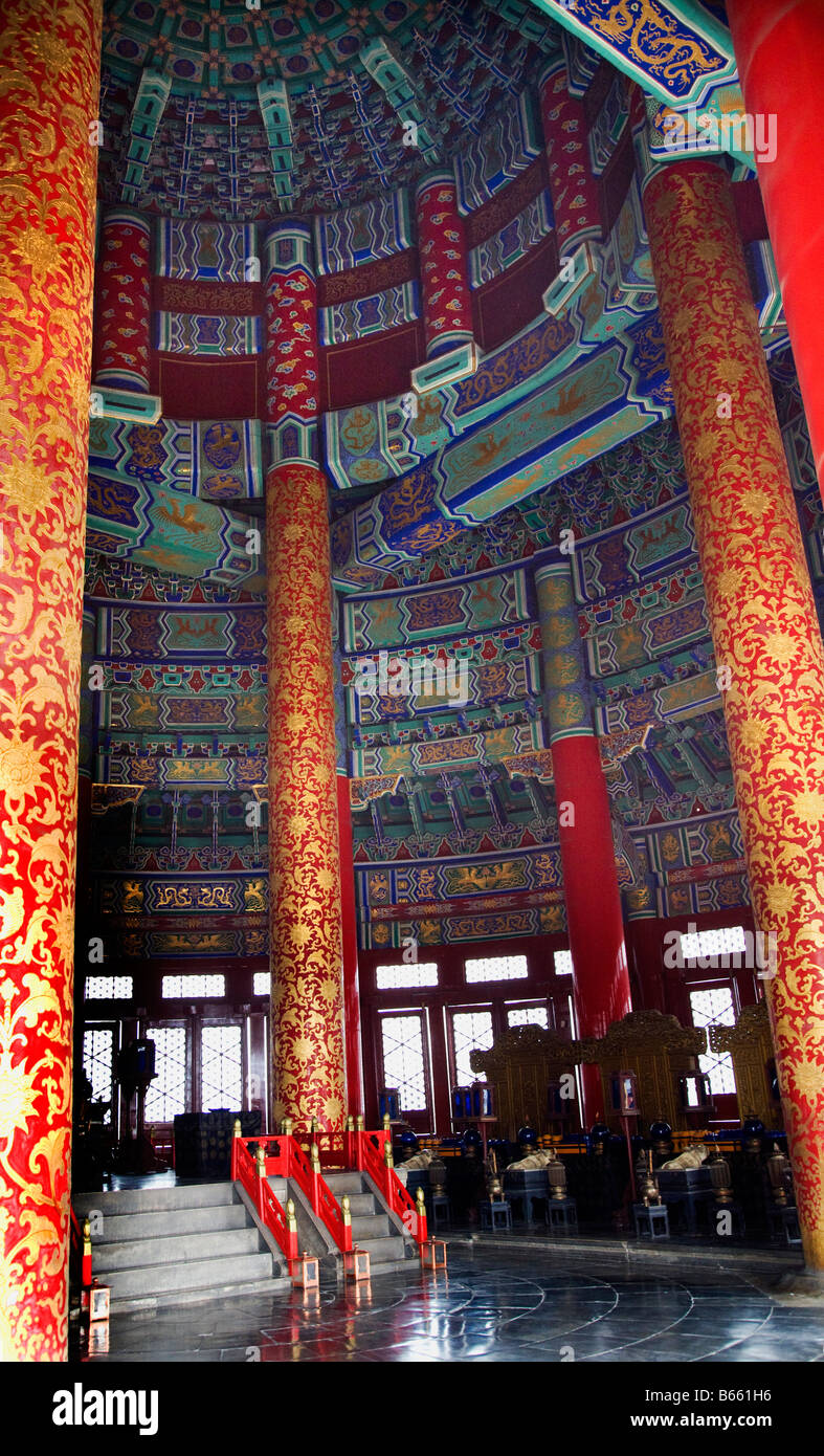 Inside temple of heaven beijing hi-res stock photography and images - Alamy
