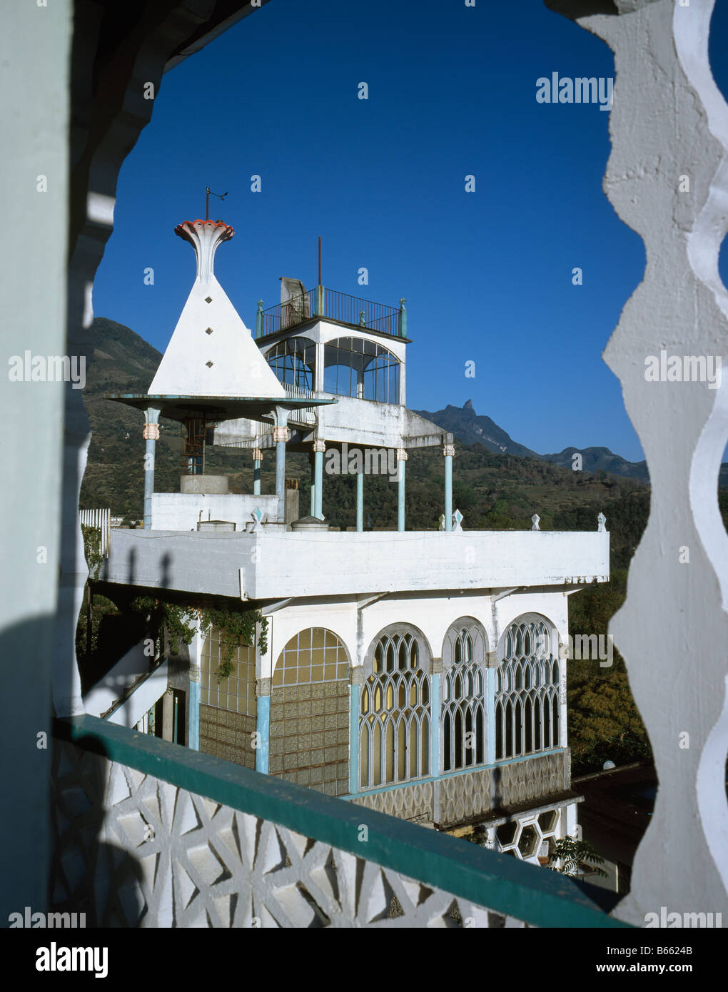 El Castillo, Xilitla Stock Photo - Alamy