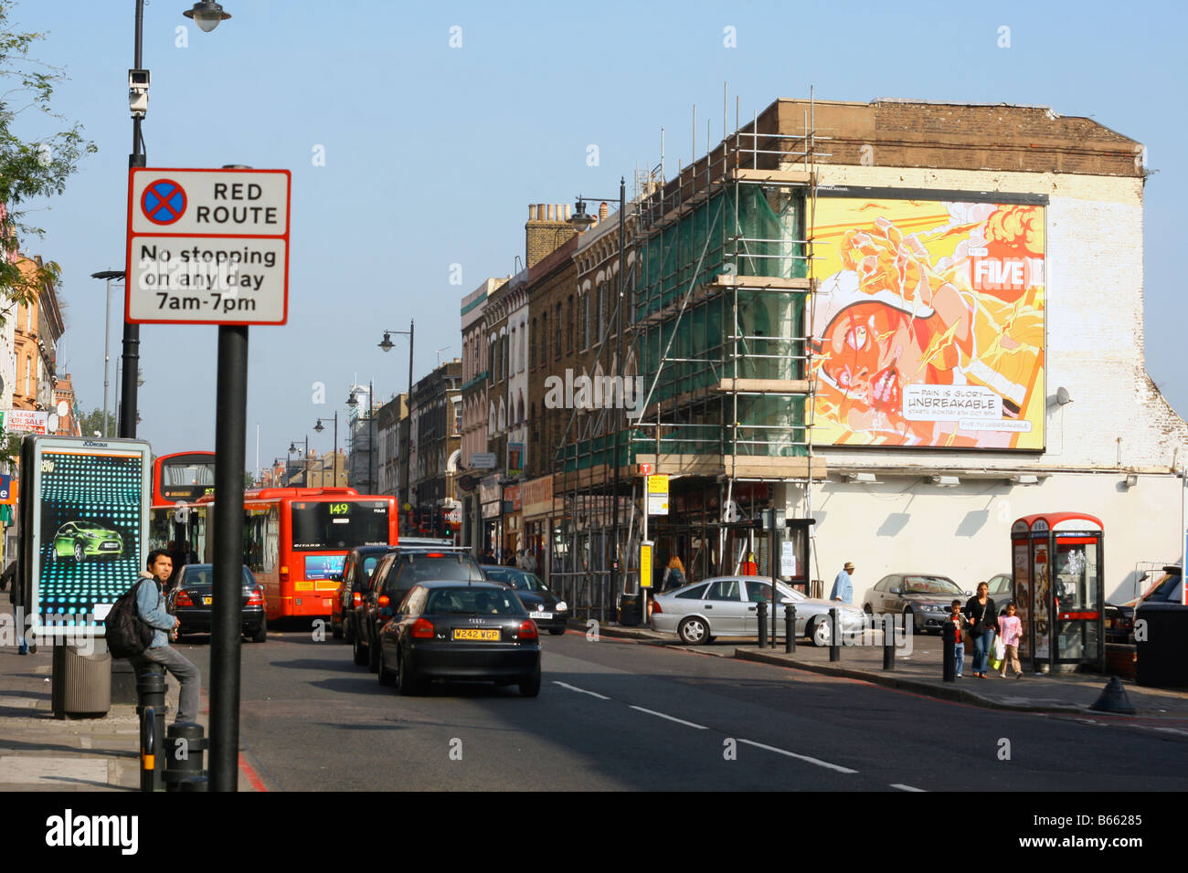 Saturday morning in Dalston Kingsland, E8, East London, England, UK ...