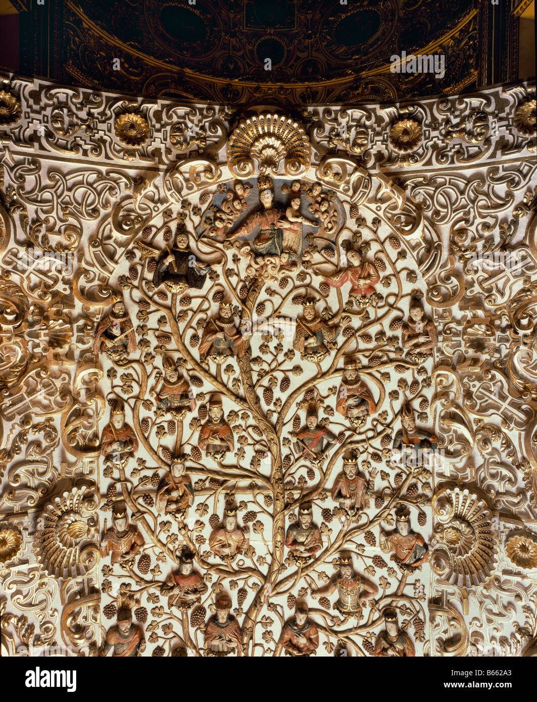 Santo Domingo, Oaxaca, Mexico. Family Tree Stock Photo - Alamy