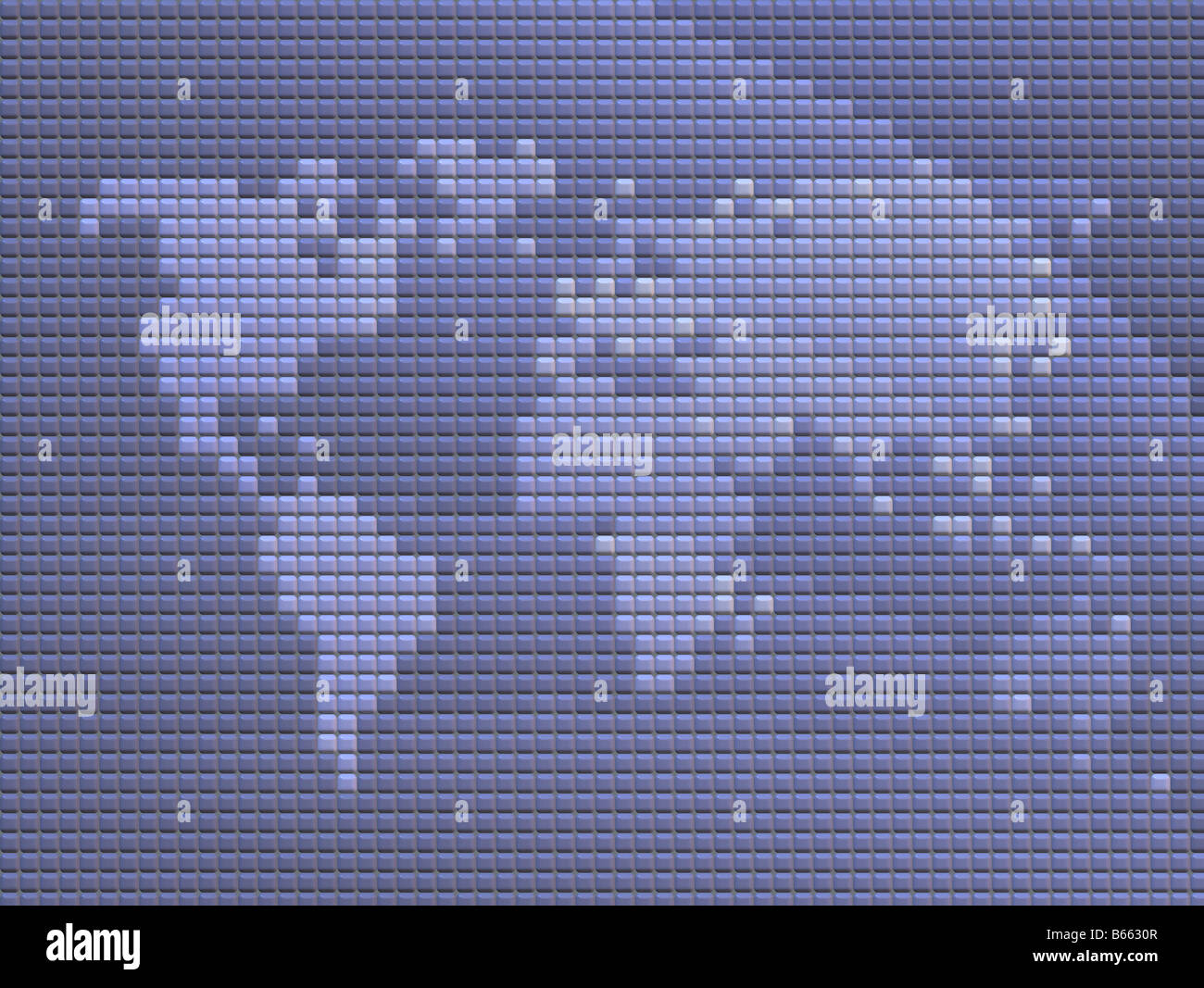 Angled world map hi-res stock photography and images - Alamy