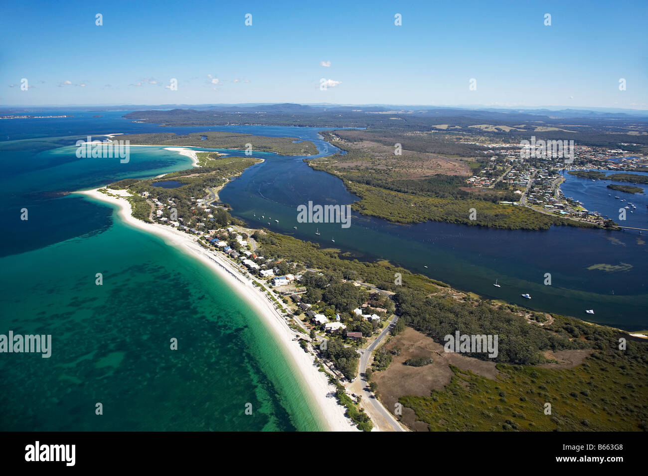 Jimmys Beach Winda Woppa Myall River and Tea Gardens Port Stephens New ...