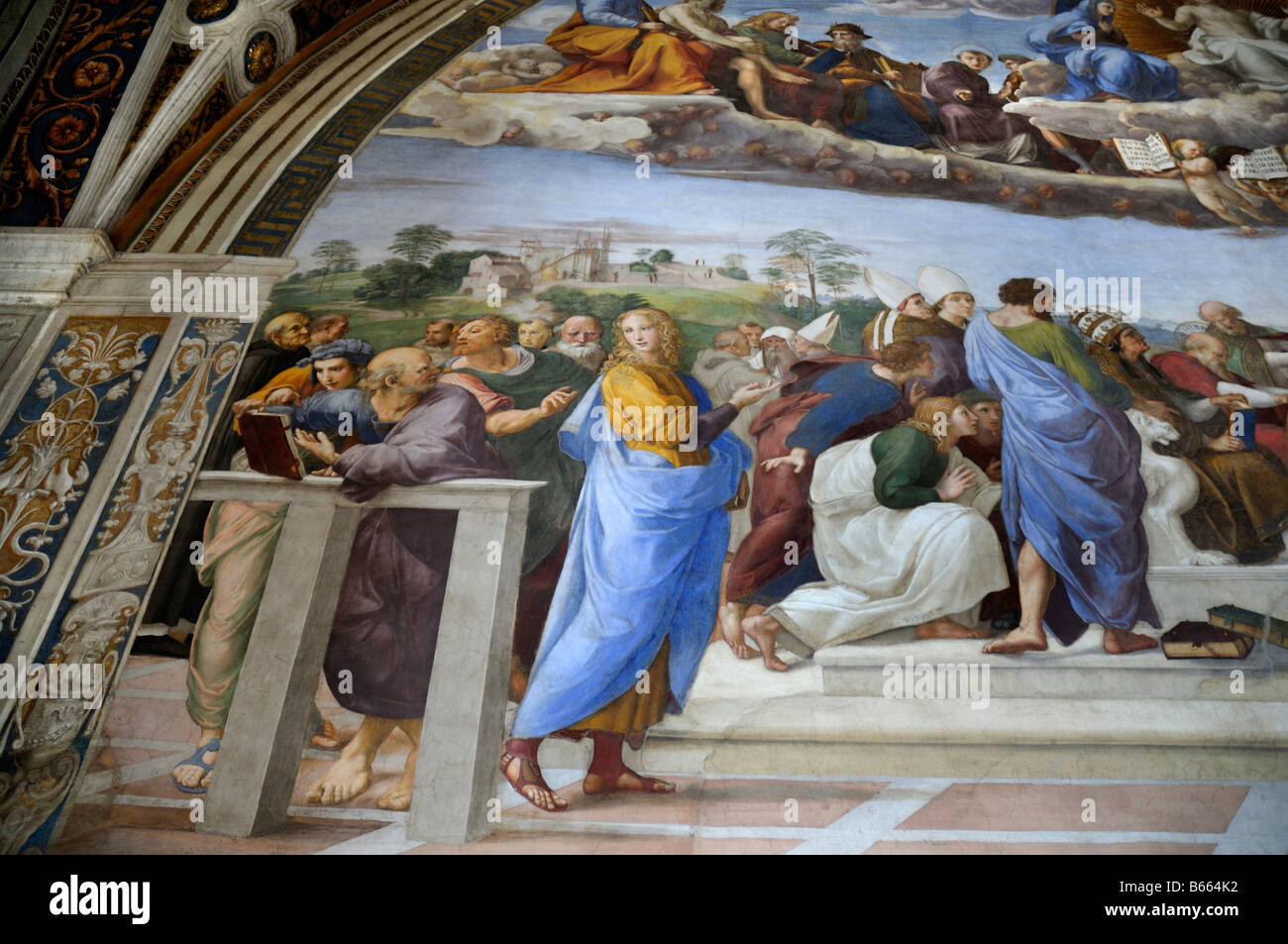 The Raphael Rooms in the Vatican Museum, Rome, Italy Stock Photo - Alamy