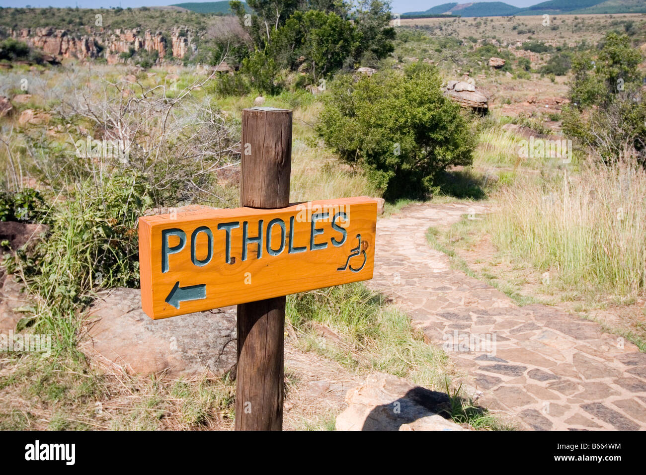 Potholes sign hi-res stock photography and images - Alamy