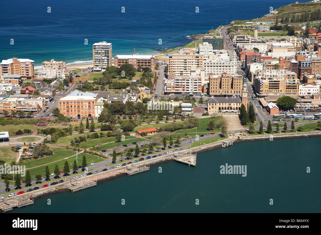 Foreshore Park Newcastle Harbour and CBD Newcastle New South Wales ...