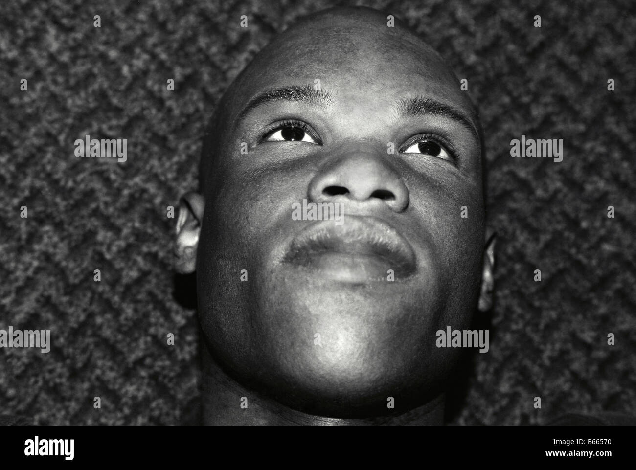 Young man , portrait. African American Stock Photo - Alamy