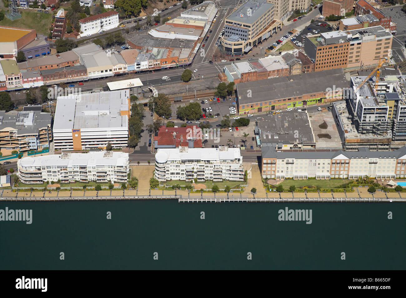 Newcastle nsw aerial hi-res stock photography and images - Alamy