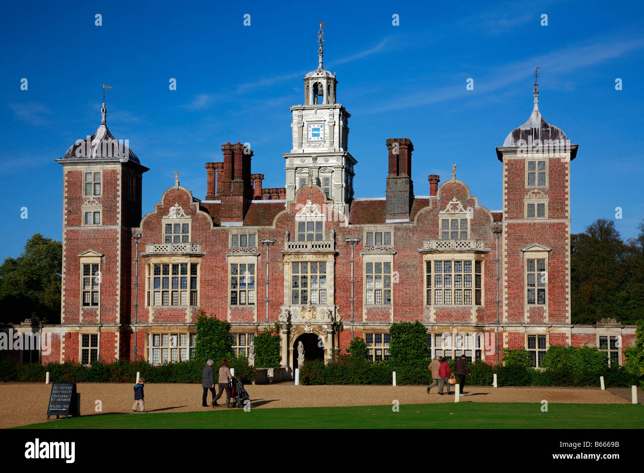 Bickling Hall Bickling village Norfolk County England UK Stock Photo ...