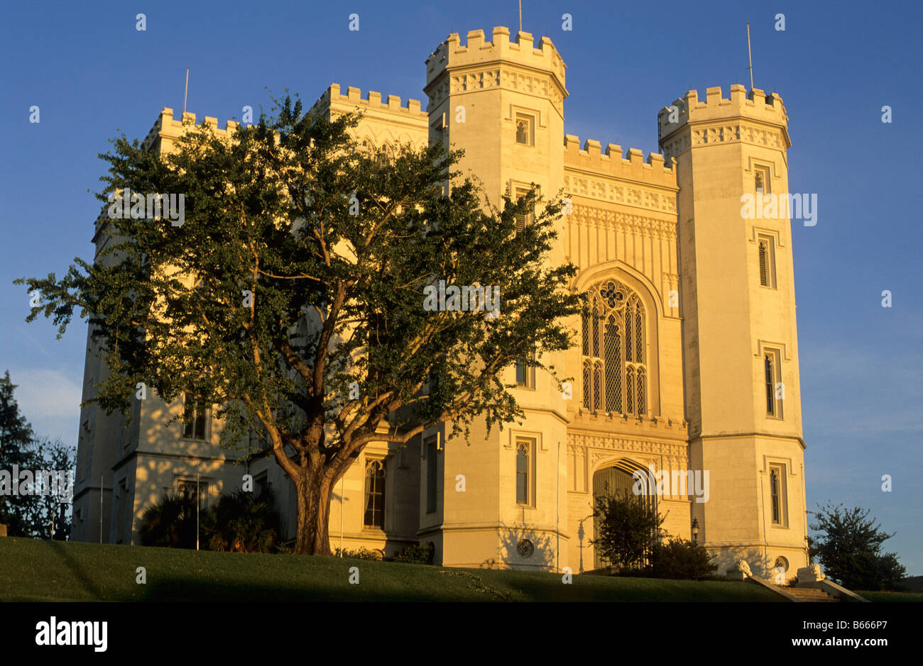 Old State Capitol Baton Rouge Louisiana US Stock Photo - Alamy