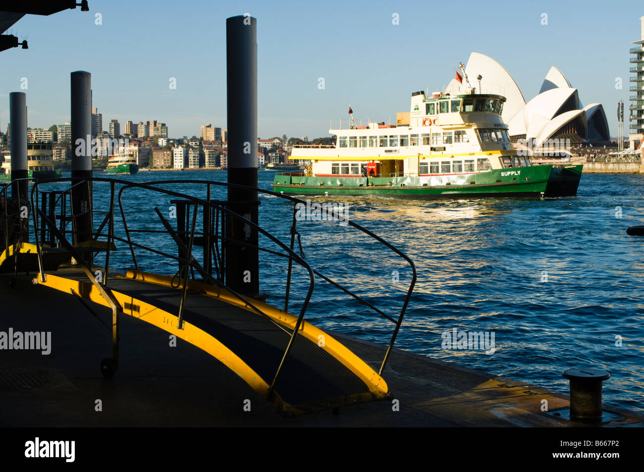 Ferries operating from Circular Quay in Sydney harbour Stock Photo - Alamy