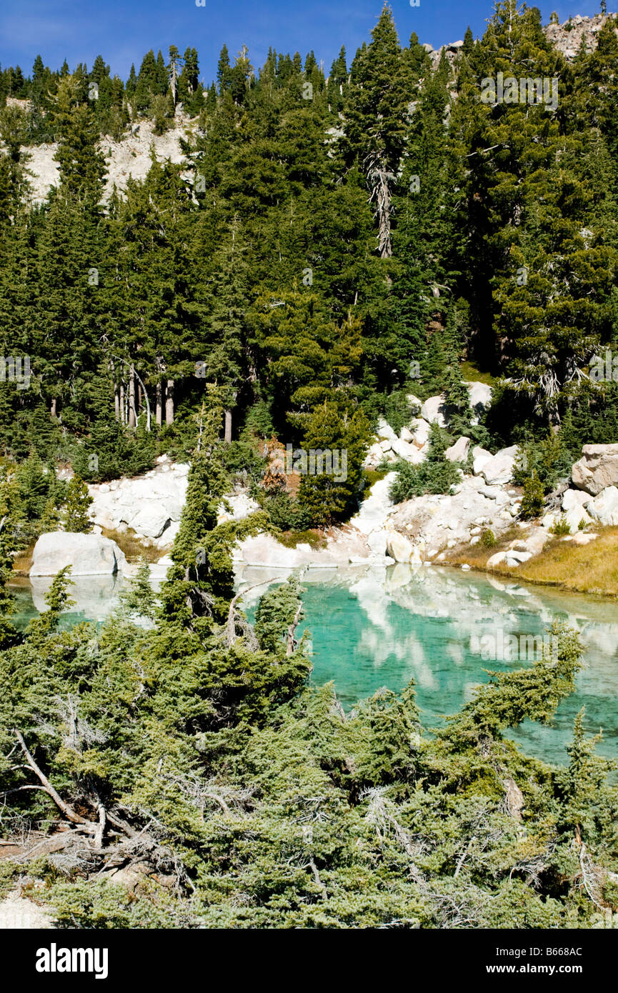 Mount lassen bumpass hell hi-res stock photography and images - Alamy