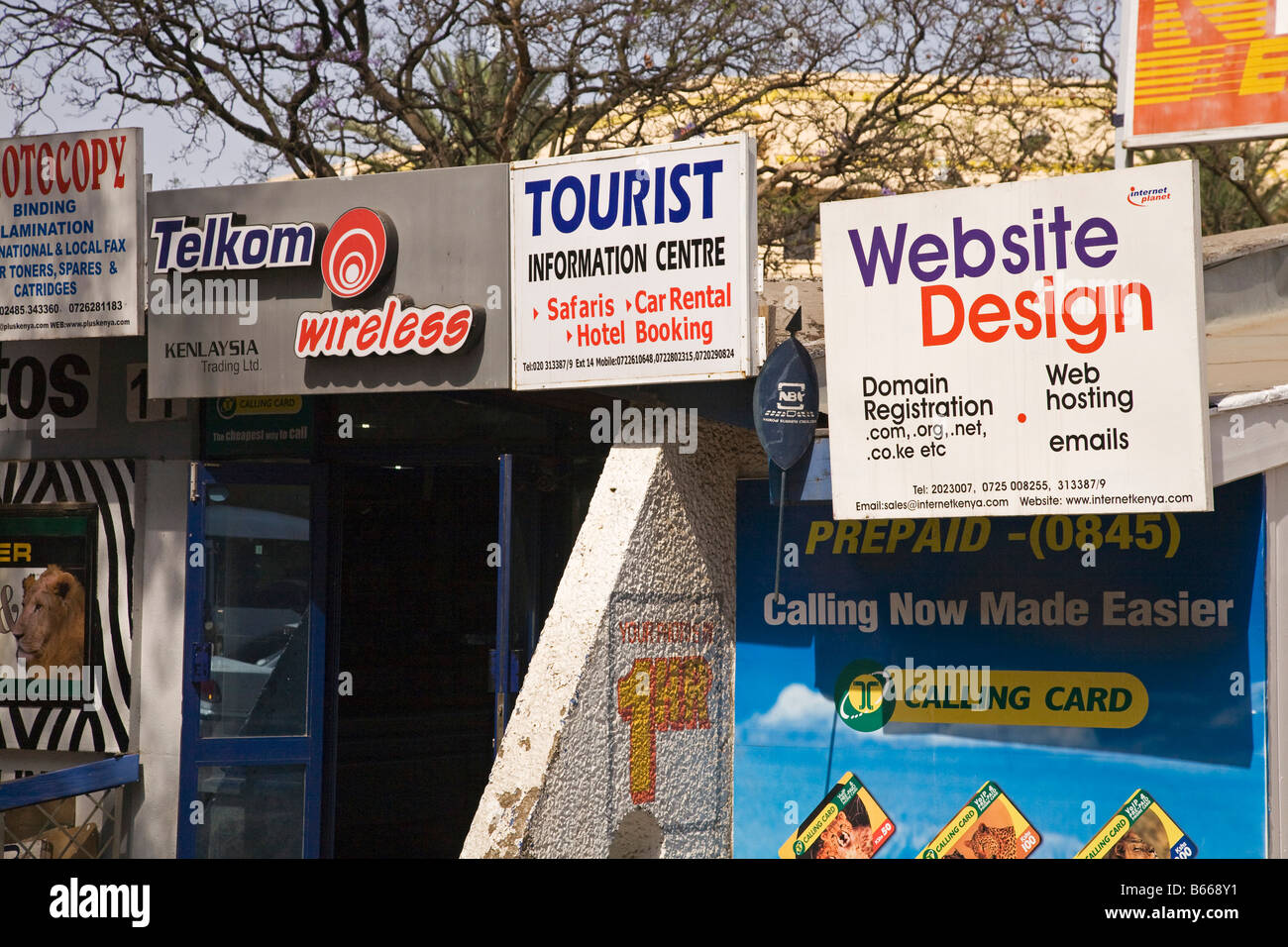 Internet Cafe Banners Sign Board