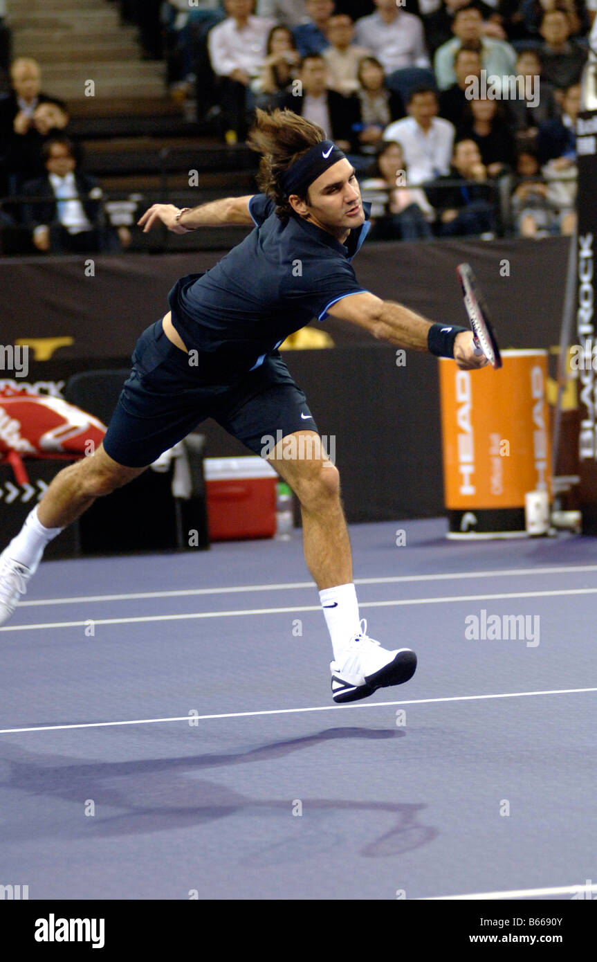 Roger Federer, The Venetian Macao Tennis Showdown 2008 Stock Photo - Alamy