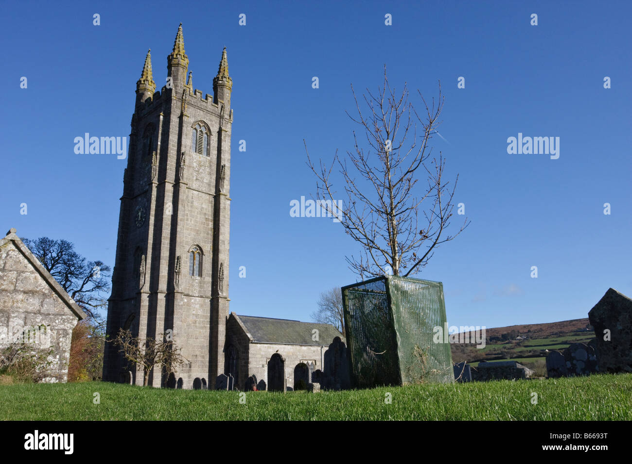 Widecombe church hi-res stock photography and images - Alamy
