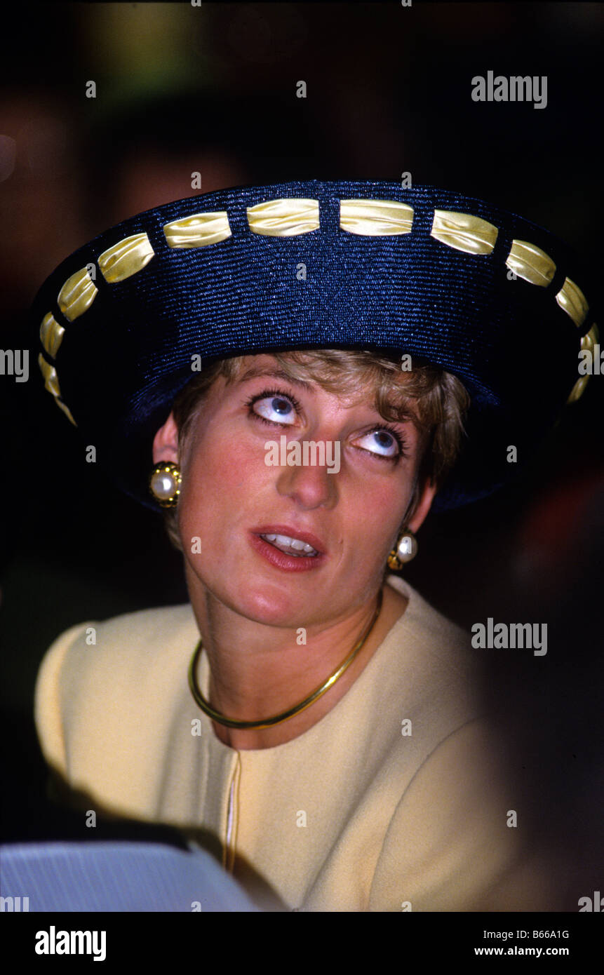 Princess Diana visit to Canada Stock Photo - Alamy